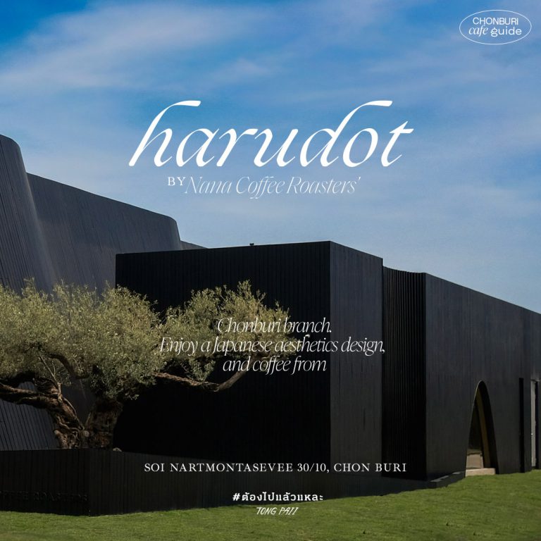 คาเฟ่เปิดใหม่ Harudot by nana coffee roasters #จัดจ้านย่านชลบุรี - ต้อง ...