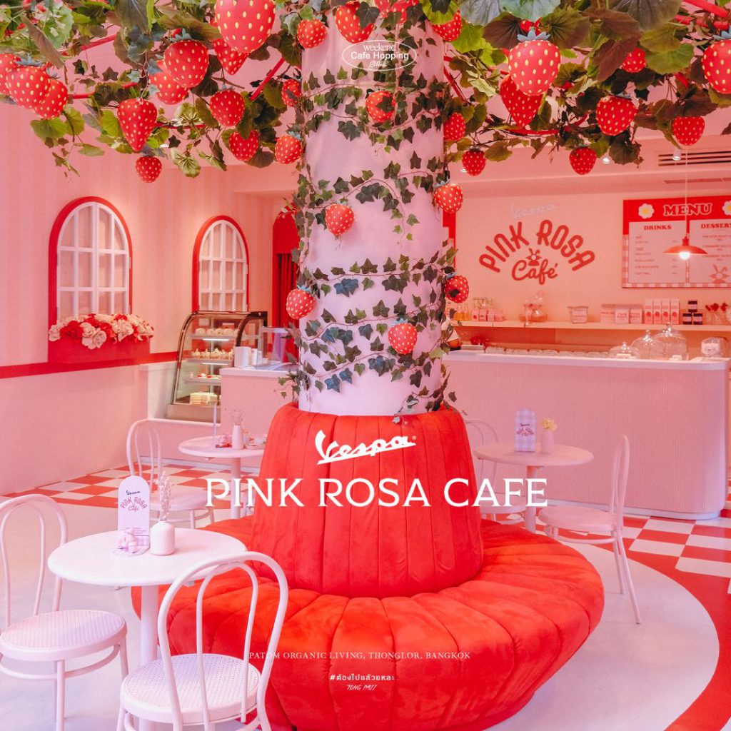 ชวนทุกคนมาสัมผัสความสดใสกับคาเฟ่เปิดใหม่ Pink Rosa Cafe ในย่านทองหล่อ ...