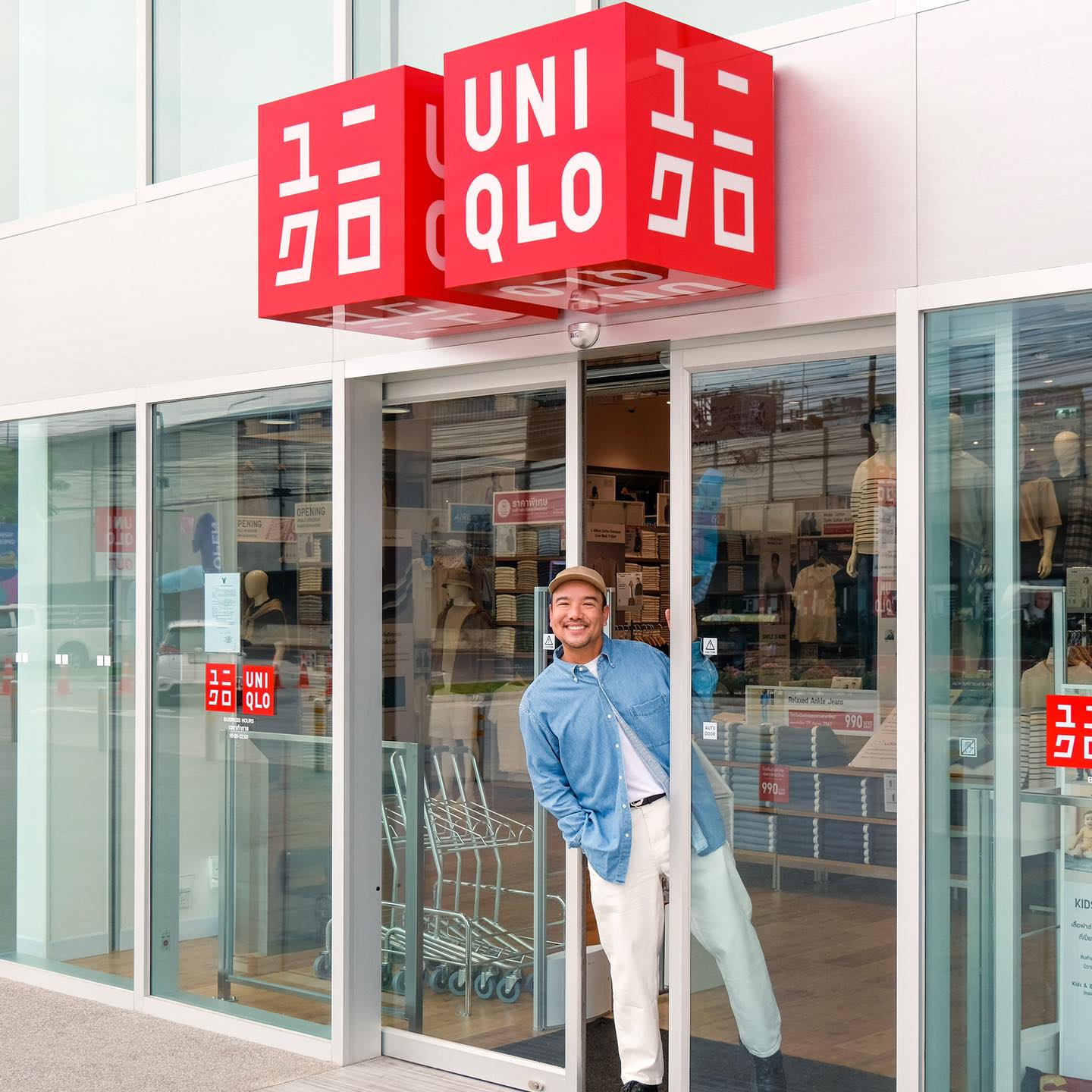 Uniqlo Roadside Ramkhamhaeng สาขาใหม่ใหญ่มาก - ต้องไปแล้วแหละ